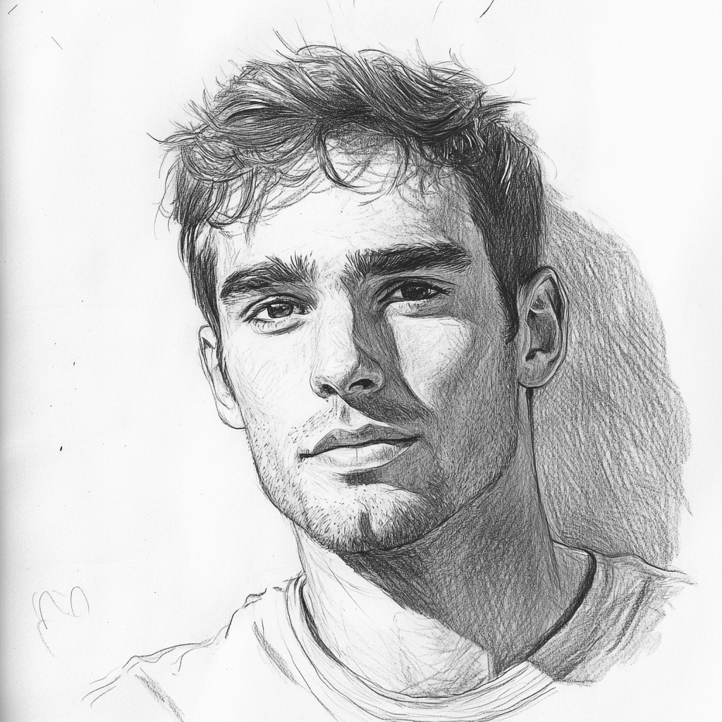 Soulmate Drawing - Hand-Drawn by a Real Artist & Psychic