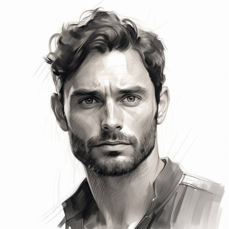 Soulmate Drawing - Hand-Drawn by a Real Artist & Psychic